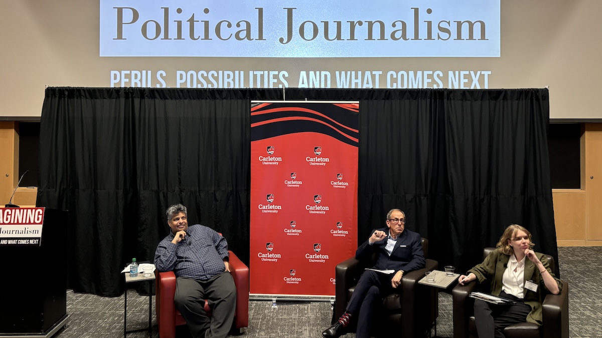 Post-keynote panel explores loss of trust in journalism, implications ...