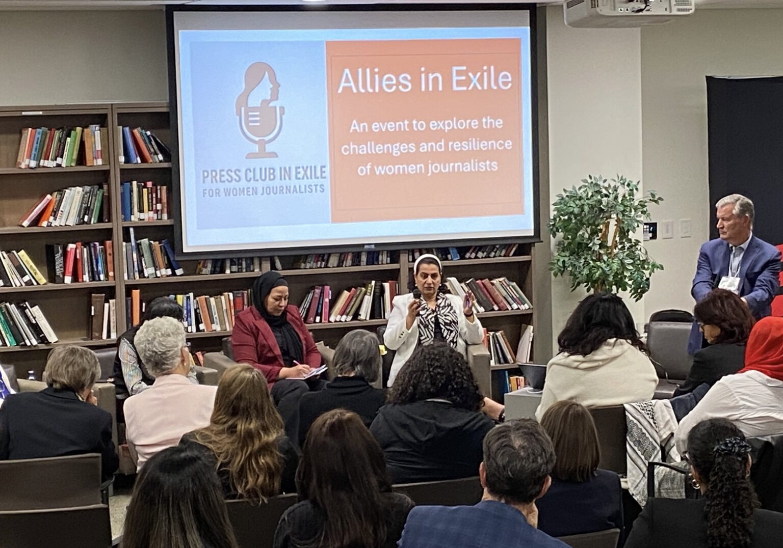 ‘Allies in Exile’ event spurs creation of press club for displaced ...